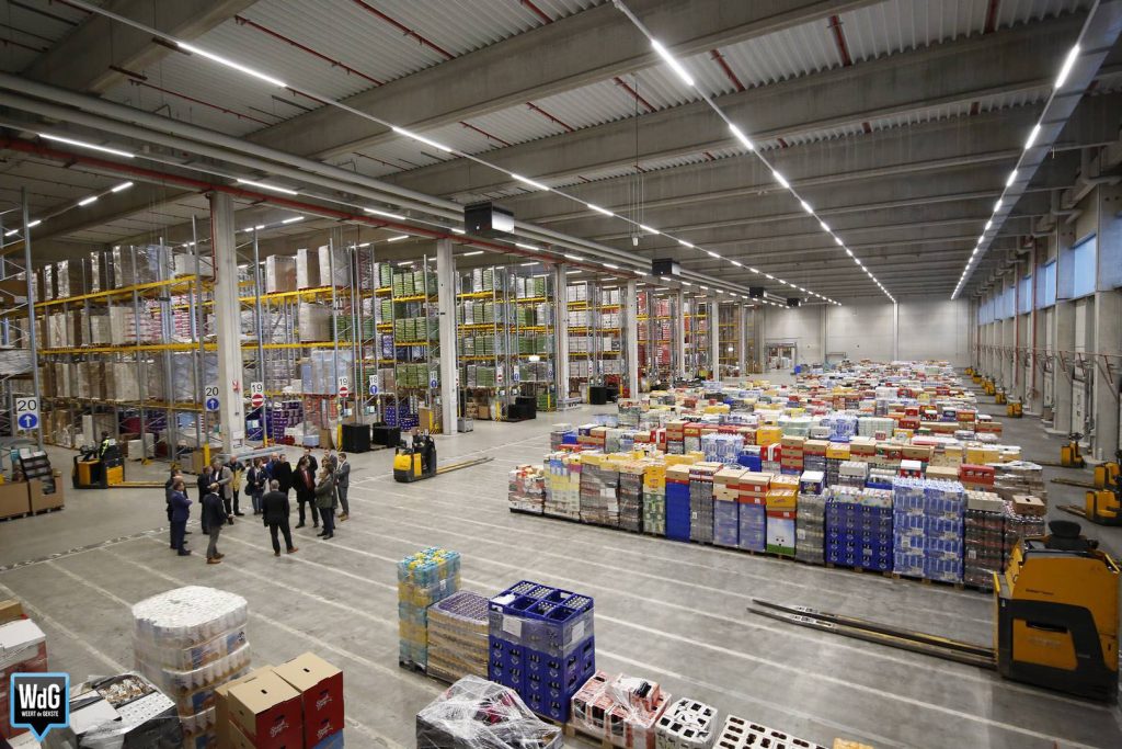 Uitgebreid Lidl-dc officieel geopend