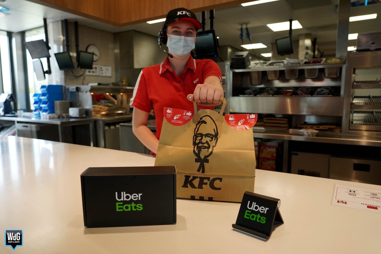 KFC gaat bezorgen via Uber Eats