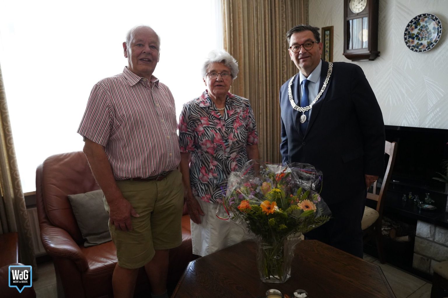 Ton en Truus Teeuwen 60 jaar getrouwd