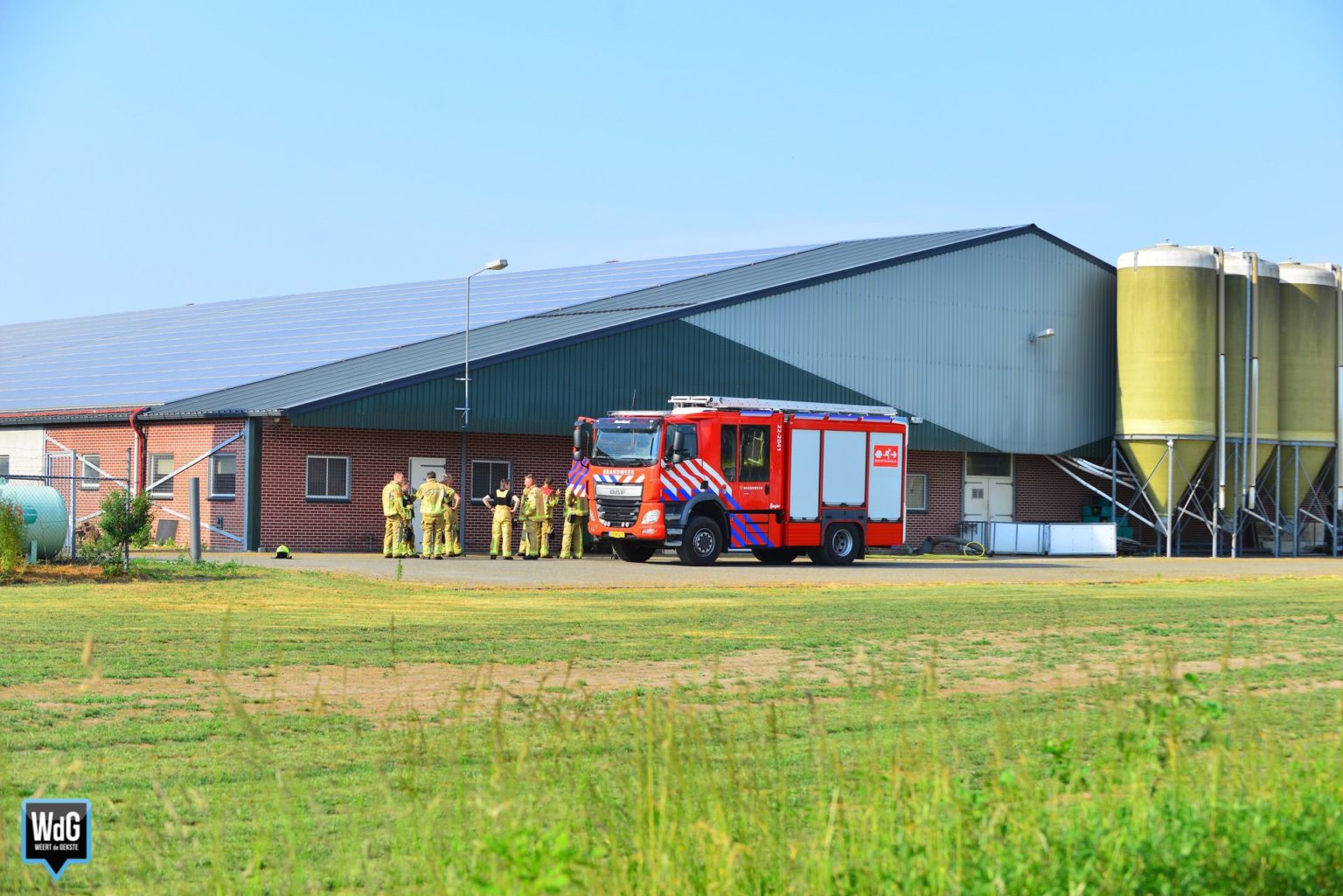 Stalbrand in Meijel blijkt loos alarm