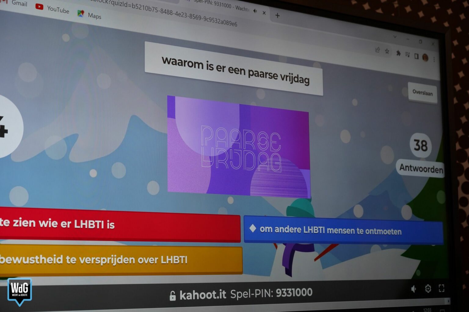 Paarse Vrijdag: in het paars naar school