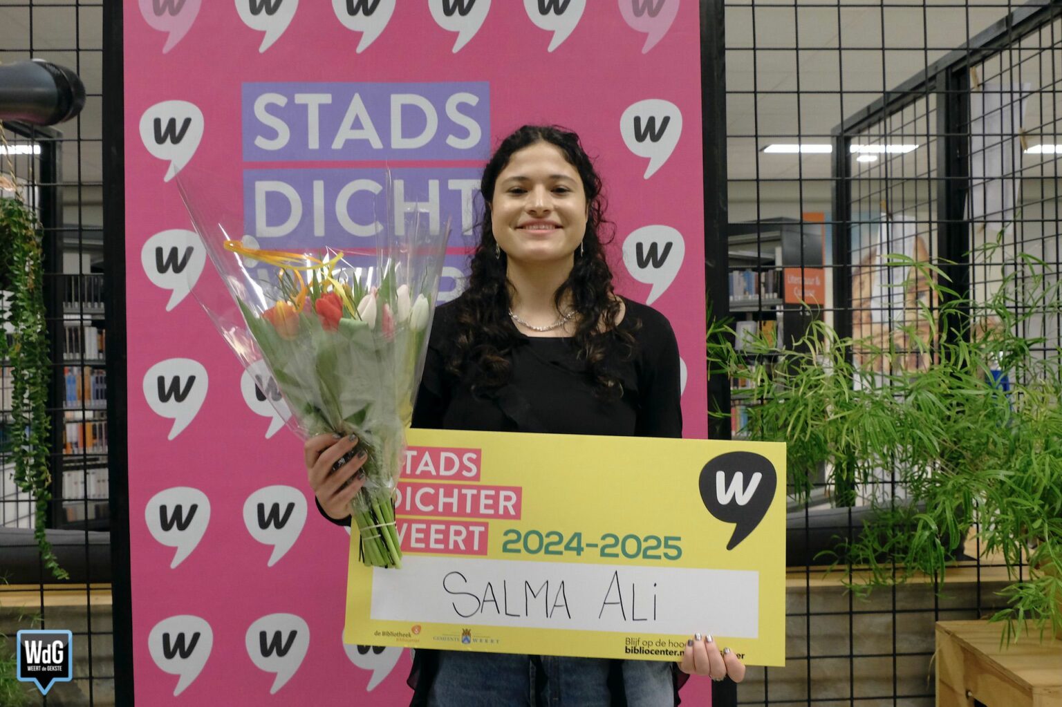 Salma Ali nieuwe stadsdichter van Weert