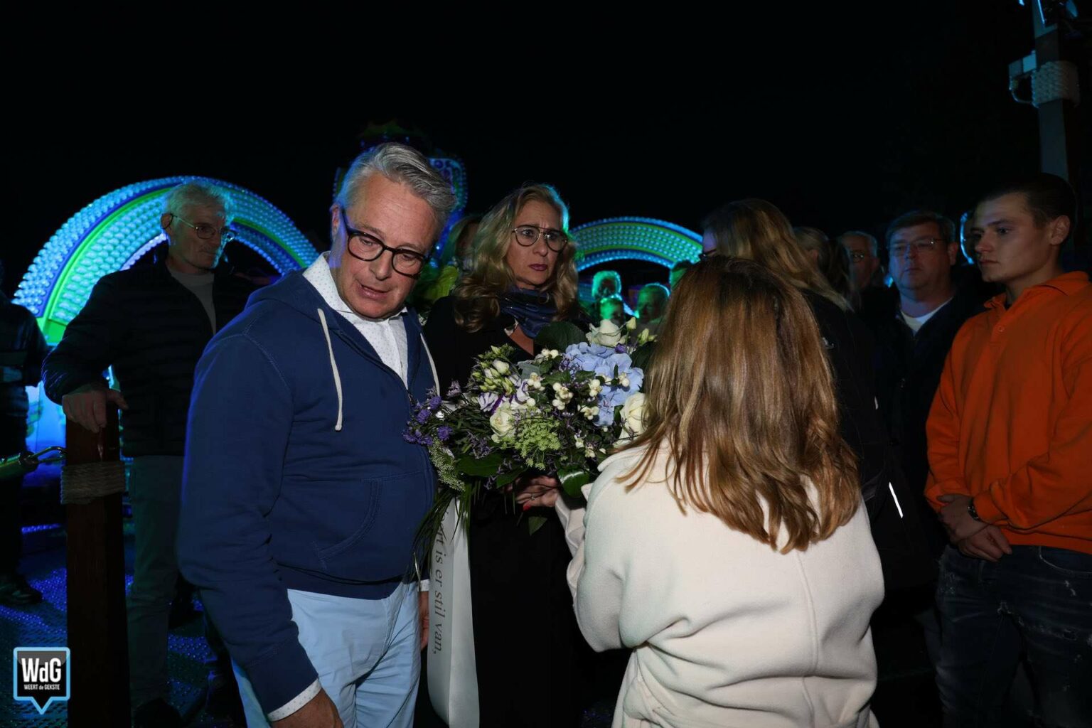 Twee minuten stilte op kermis voor overleden Hans van Tol jr.
