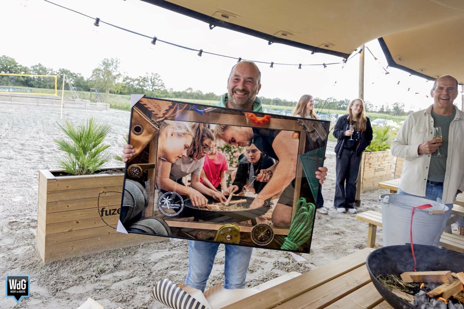 Nieuwe outdoorstrand Blauwe Meertje officieel geopend