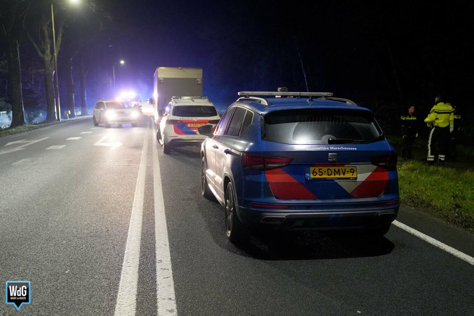 Motoragent overleden bij eenzijdig ongeval op N273 bij Heel