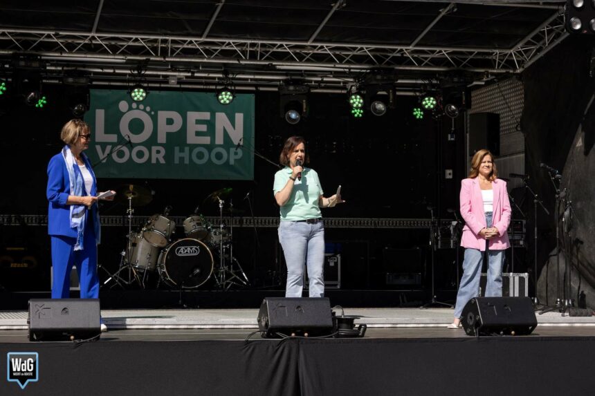 Startschot gegeven voor Lopen voor Hoop in park Aan de Bron