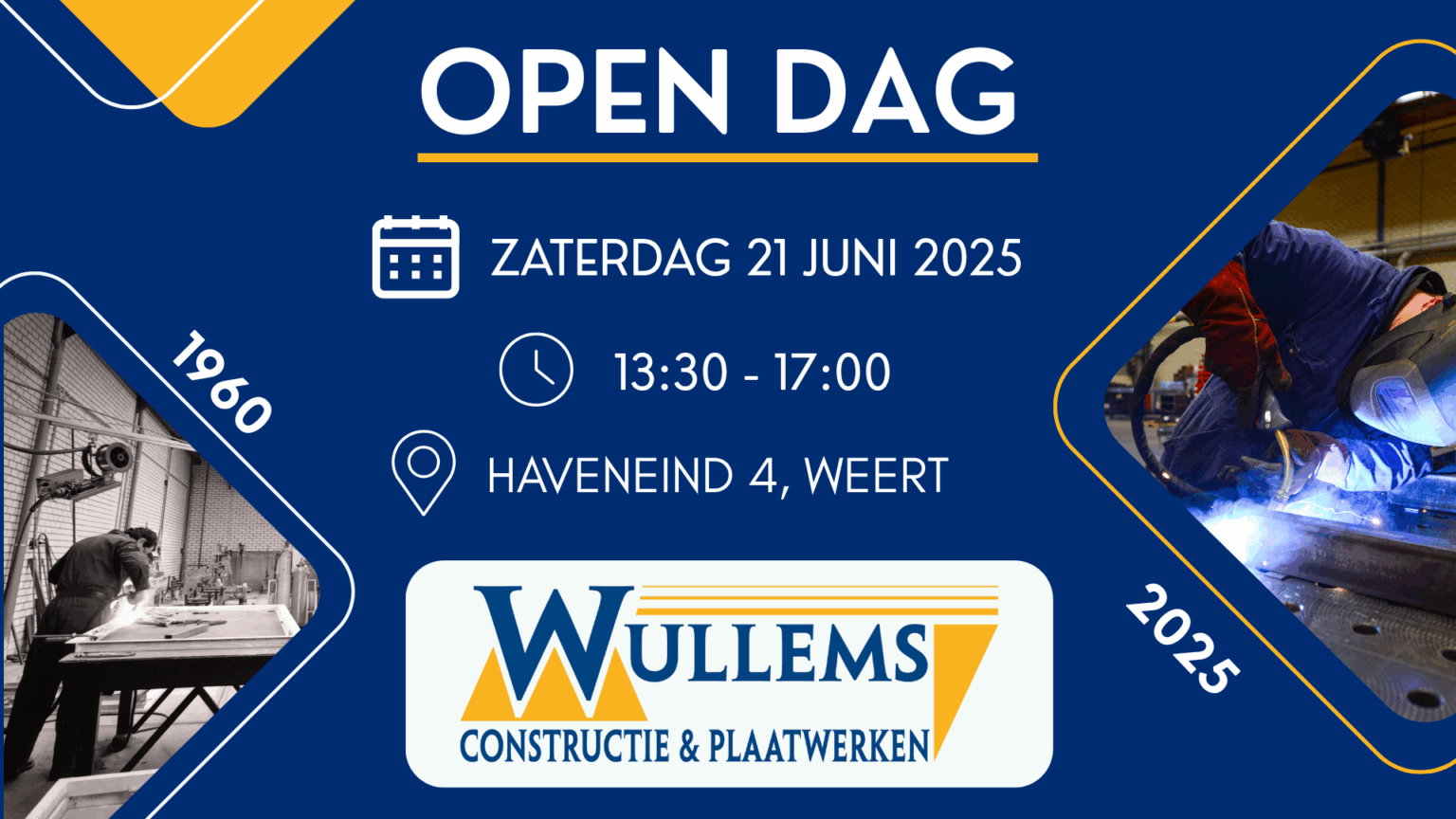 Wullems viert 65-jarig jubileum met open dag op 21 juni