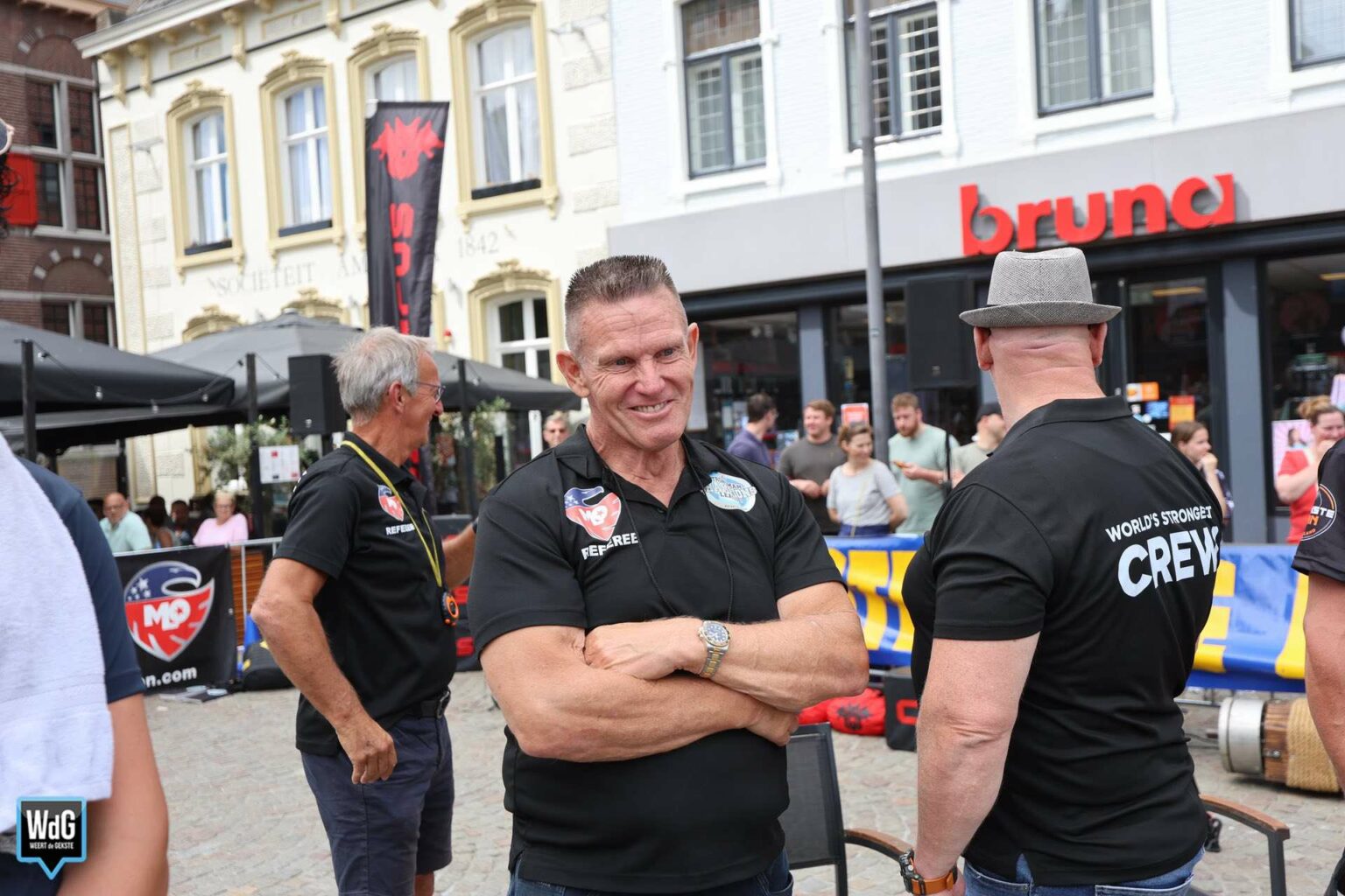 Sterkste mannen van Nederland strijden op de Markt