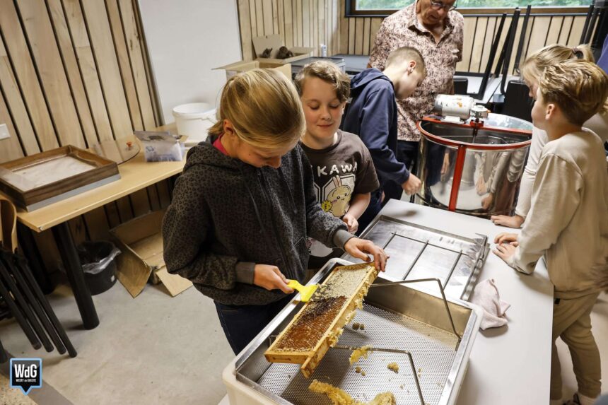 Jonge imkers krijgen diploma van Imkervereniging St. Ambrosius